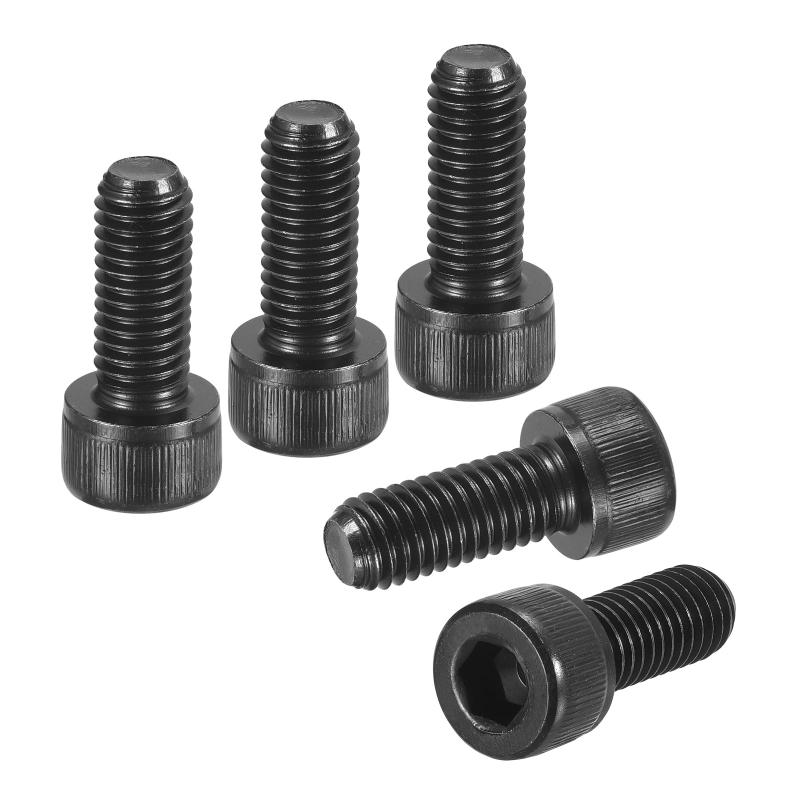 DTGN M8 1.25x20mm 六角穴付きボルト ソケットヘッドキャップボルト 炭素鋼 40個入り 全ねじ キャップボルト ロードバイク 六角穴付きネジ マウンテンバイク 自動車 オートバイに最適 ヘックス[六角穴付きボルト ]: パッ...