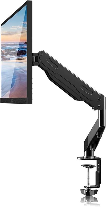 Suptek PC モニター アーム 液晶ディスプレイ アーム ガススプリング式 ガス圧式 モニタースタンド17～34インチ対応 最大耐荷重11kg 黒い MD81SE【商品仕様】17インチから34インチまでの液晶ディスプレイに対応できるモ...