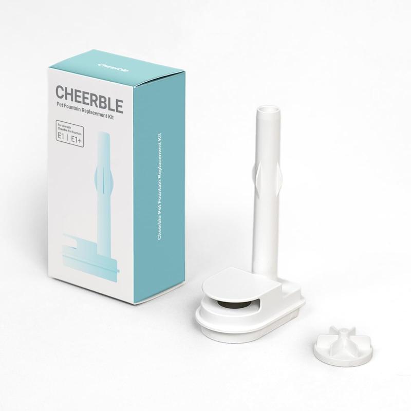 Cheerble 猫用給水器専用 交換用インペラー＋パイプ お手入れ2点セット – 水流キープ・詰まり防止・清潔維持 Cheerble猫給水器本体を購入したお客様のみご使用いただけます。Cheerble 猫給水器の洗浄する時間がない場合は、...