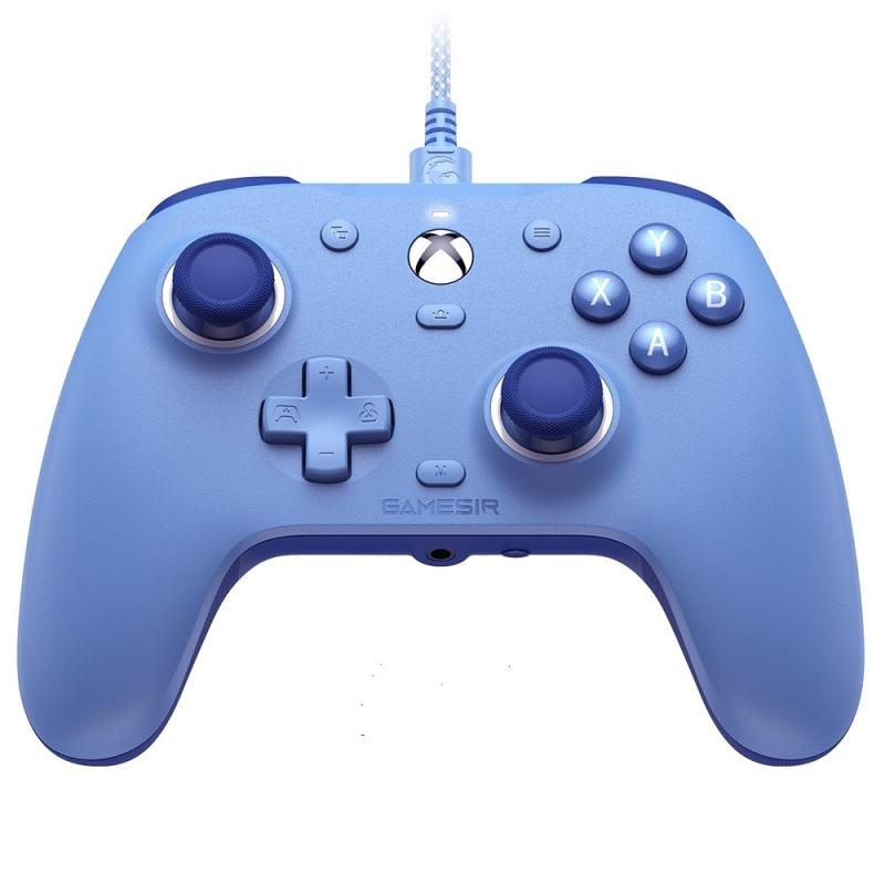 GameSir G7 SE Blue PCゲーミングコントローラー、Xbox Series X/S, Xbox One、正式ライセンスホールエフェクトゲームパッド 3.5ミリミターケーブルジャック付き、2個のカスタマイズ背面ボタン, 100...