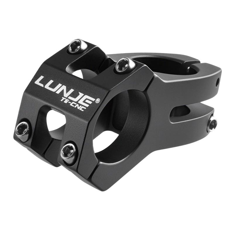 TRIWONDER 自転車 ステム 31.8mm 25.4mm 長さ45mm 軽量 アルミ ハンドル アヘッドステム ロードバイク クロスバイク MTB BMX 対応可能 (ブラック, 25.4 x 45mm)【軽量＆高強度アルミ】高品質な...