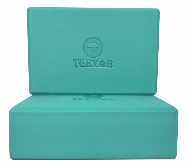 TEEYAR ヨガブロック 2個セット 無臭の高級素材 高密度/硬い 2サイズ 23 x 15 x 7.2cm(230g x2) また 大きい 23 x 15 x 10cm(320g x2) 初心者/上級な ヨガぶろっく (Yoga blo...