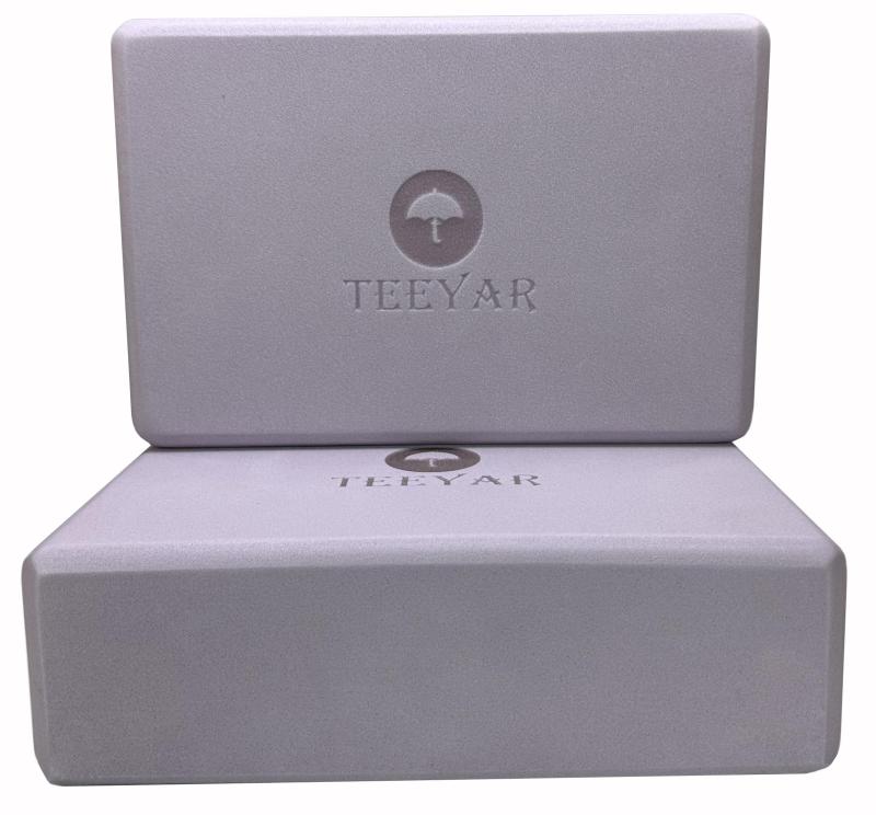 TEEYAR ヨガブロック 2個セット 無臭の高級素材 高密度/硬い 2サイズ 23 x 15 x 7.2cm(230g x2) また 大きい 23 x 15 x 10cm(320g x2) 初心者/上級な ヨガぶろっく (Yoga blo...
