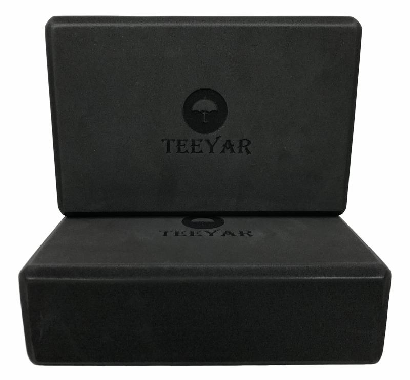 TEEYAR ヨガブロック 2個セット 無臭の高級素材 高密度/硬い 2サイズ 23 x 15 x 7.2cm(230g x2) また 大きい 23 x 15 x 10cm(320g x2) 初心者/上級な ヨガぶろっく (Yoga blo...
