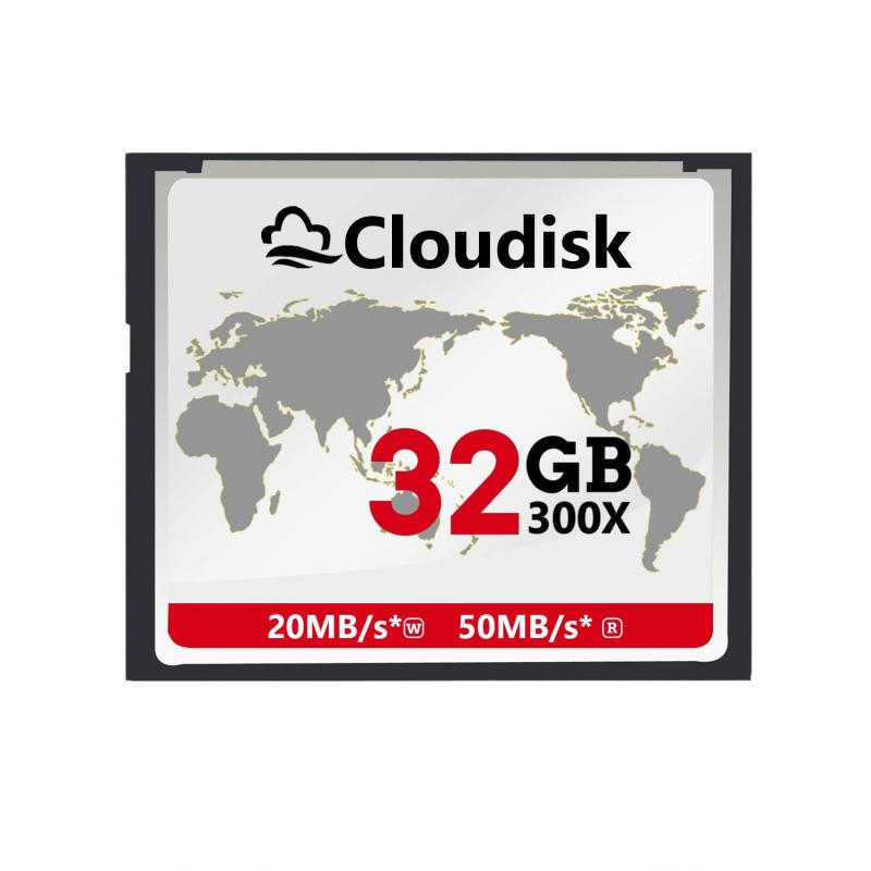 Cloudisk Compact Flash Card CF Card (32GB)より良い互換性:Compact Flash対応のデジタル一眼レフやその他の機能豊富なコンパクトカメラに最適です。高対応:RAWやJPEGなどの解像度画像フォ...