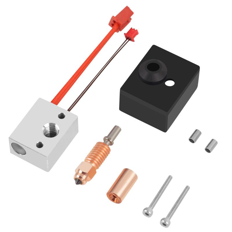 Ender 3 S1 Sprite Extruder Hotend ヒーターブロック、一体型バイメタルヒートブレイク+ノズル高温対応Creality Ender 3 S1 Plus、Ender 3 S1 Pro、CR-10 Smart Pr...