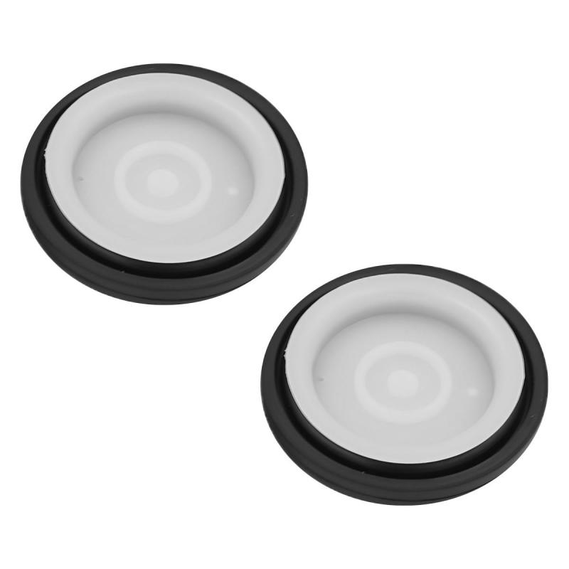 winova 電磁弁ダイヤフラ 2個入 電磁弁水入口シールリングガスケット 電磁弁パッキン 洗濯機の給水弁と給水エラー修理に最適[寸法] 直径26mm、高さ9.5mm、穴径3mm。適用モデル：AWDシリーズ、ASWシリーズ、NAシリーズなど...