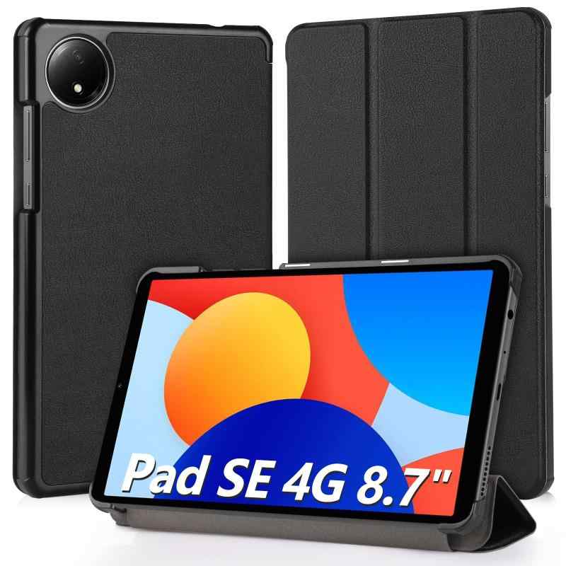 Hianjoo Xiaomi Redmi Pad SE 4G 8.7インチ 対応 ケース タブレットケース Xiaomi Redmi Pad SE 8.7インチ 対応 カバー スタンド機能付き オートスリープ機能 全面保護ケース 耐衝撃 擦...