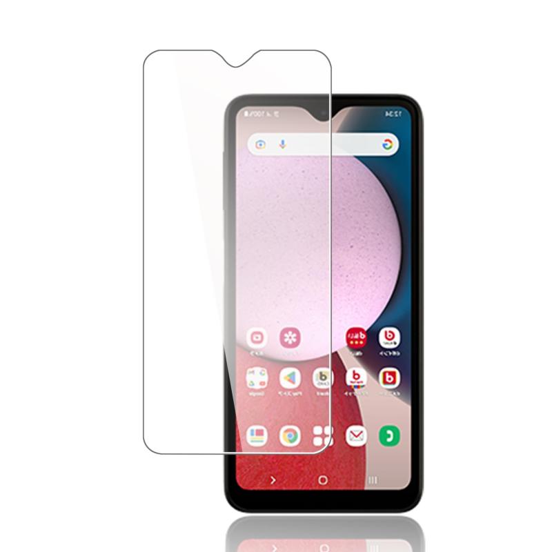 【1枚セット】JACRON フィルム と互換性があるGalaxy A23 5G / A22 5G ガラスフィルム ケースに干渉しない 硬度9H 耐衝撃 高透過率 指紋防止 貼り付け簡単 自動吸着 気泡ゼロ Galaxy A22 5G SC-...