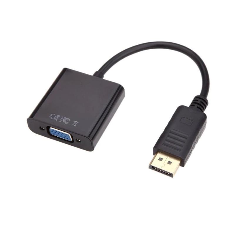 chenyang DisplayPort - VGAアダプター 金メッキ DisplayPortオス-VGAメスディスプレイモニターコンバーターケーブルアダプター コンピューター、デスクトップ、ノートパソコン、モニター、プロジェモニタープロ...