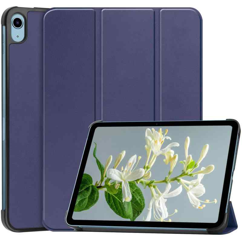 iPad 11世代（A16）10世代 ケース 11インチ 2025/10.9インチ 2022通用カバー三つ折り スタンド オートスリープ機能 A2696 A2757 A2777 アイパッド用タブレットケースPU+PC 軽量 耐衝撃カバー (...