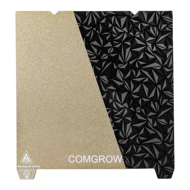 Comgrow ビルドプレート 両面 PEO+PEIシート 滑らかなPEO テクスチャードPEI 磁気加熱ベッド 235x235mm Creality K1/Ender 3 V3 KE/Ender 3 V3 SE/Ender 3/Ender...