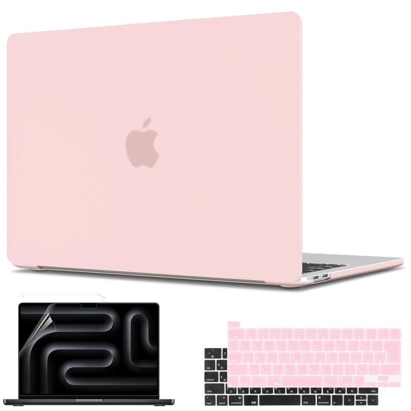 Teryeefi MacBook Pro 13 インチ ケース Touch Bar 2022 2020-2016 TOUCH BAR 対応(モデル：A2338 M2 M1/A2251/A2289) 軽量 マット 保護カバー＆JIS日本語キー...