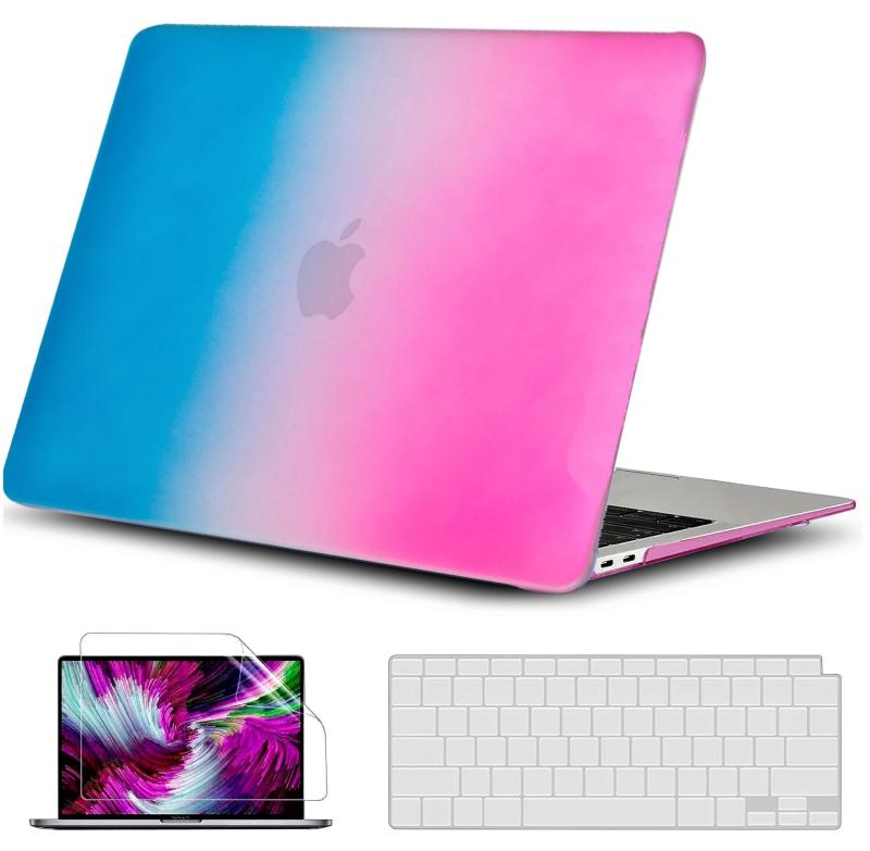 GVTECH MacBook Pro 13インチ クリスタルクリアケース 2024-2016 A2338 A2289 A2251 A2159 A1706 プラスチックハードシェル&amp;キーボードカバー&amp;スクリーンプロテクター M...