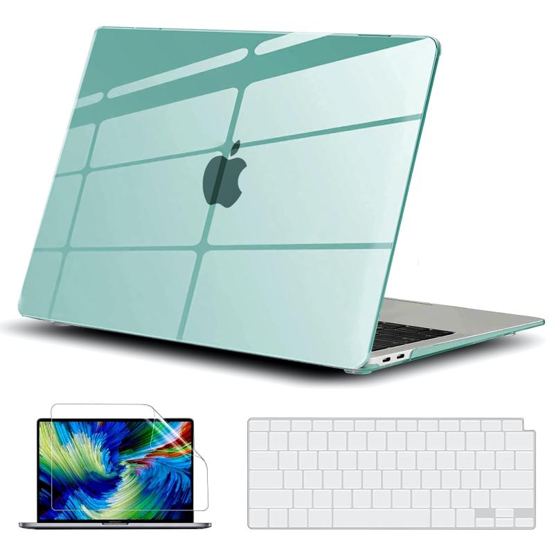 GVTECH MacBook Air 13.6インチ 2025 2024 2023 2022年発売 M4 A3240 M3 A3113 M2 A2681 用ケース、クリスタルクリアケース、プラスチックハードシェル&amp;キーボードカバー&...