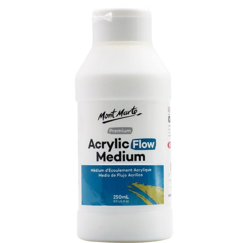 Mont Marte アクリル フロー ミディアム 250ml アクリルポーリング絵具 Pouring Acrylic 薄め液 Medium シンナー Thinnerこのアクリル注ぐミディアムから薄いアクリル絵の具や媒体、またはバインダーを...