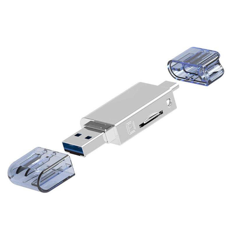 Cablecc USB-C Type C/USB 2.0 to NM Nanoメモリーカード＆TF Micro SD Card Reader for Huawei Cell Phone＆LaptopNano 記憶 NM カードは Huawe...