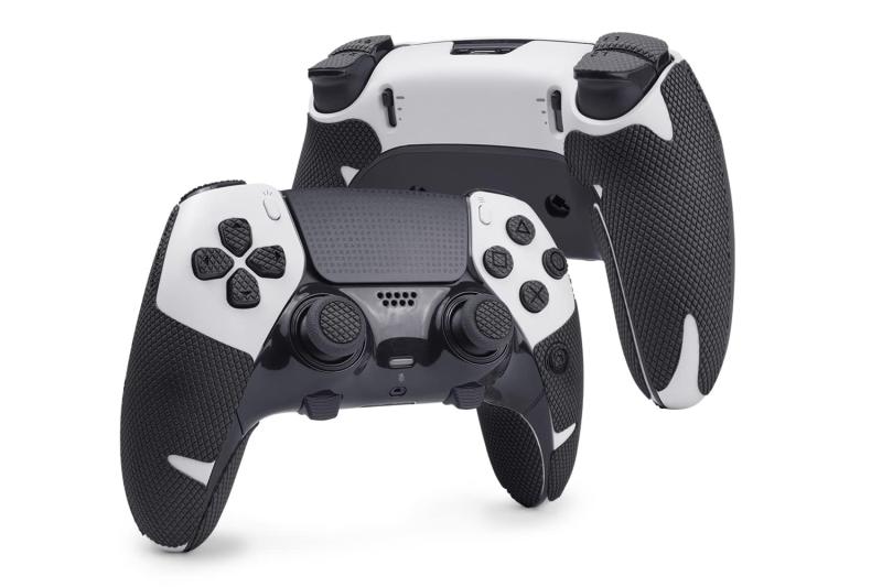 【 グリップ力強化 &amp; 吸汗力強 ＆ ボタン図形付き 】 TALONGAMES PS5 用コントローラーグリップ Proバージョン アンチスリップテープ PlayStation 5 DualSensee Edge 用 滑り止め グリ...