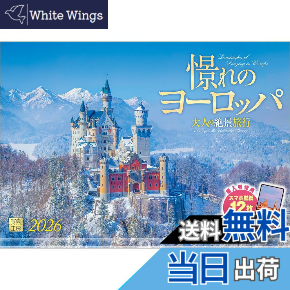 商品情報商品の説明私たちを惹きつけてやまないヨーロッパの風景。憬れの古都や美しい自然は、歴史の波に揉まれながらも、長い年月にわたって守られてきたものです。 雪を被った幻想的なノイシュヴァンシュタイン城（ドイツ）、メルヘンチックな家並みに心惹...