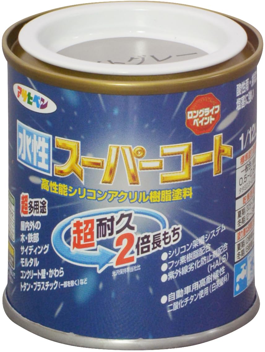 商品情報商品の説明商品紹介 乾燥時間:夏期/30~60分 冬期/2~3時間 ●塗り重ね時間の目安: 夏期/2時間以上 冬期/6時間以上 光沢:ツヤあり/ツヤ消し 下処理方法:■土壁・砂壁・せんい壁などに塗るときは、アサヒペンカベ塗料用下塗り...