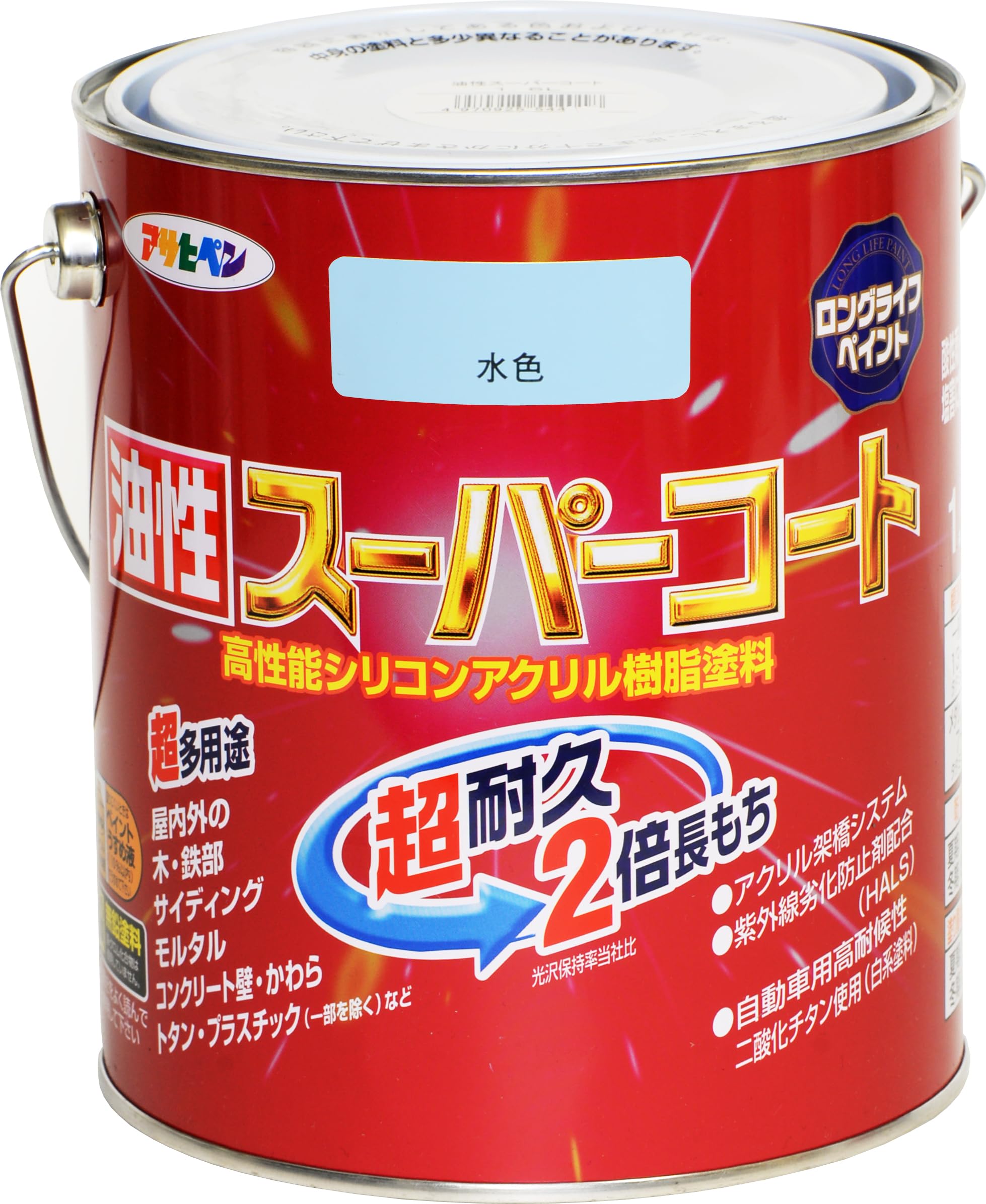 商品情報商品の説明乾燥時間:夏期/1~2時間 冬期/3~5時間 ●塗り重ね時間の目安: 夏期/1日以上 冬期/2日以上 光沢:ツヤあり/ツヤ消し 下処理方法:■塗る面の汚れやワックスを取り除き、油分はペイントうすめ液でふき取ります。 ■やむ...