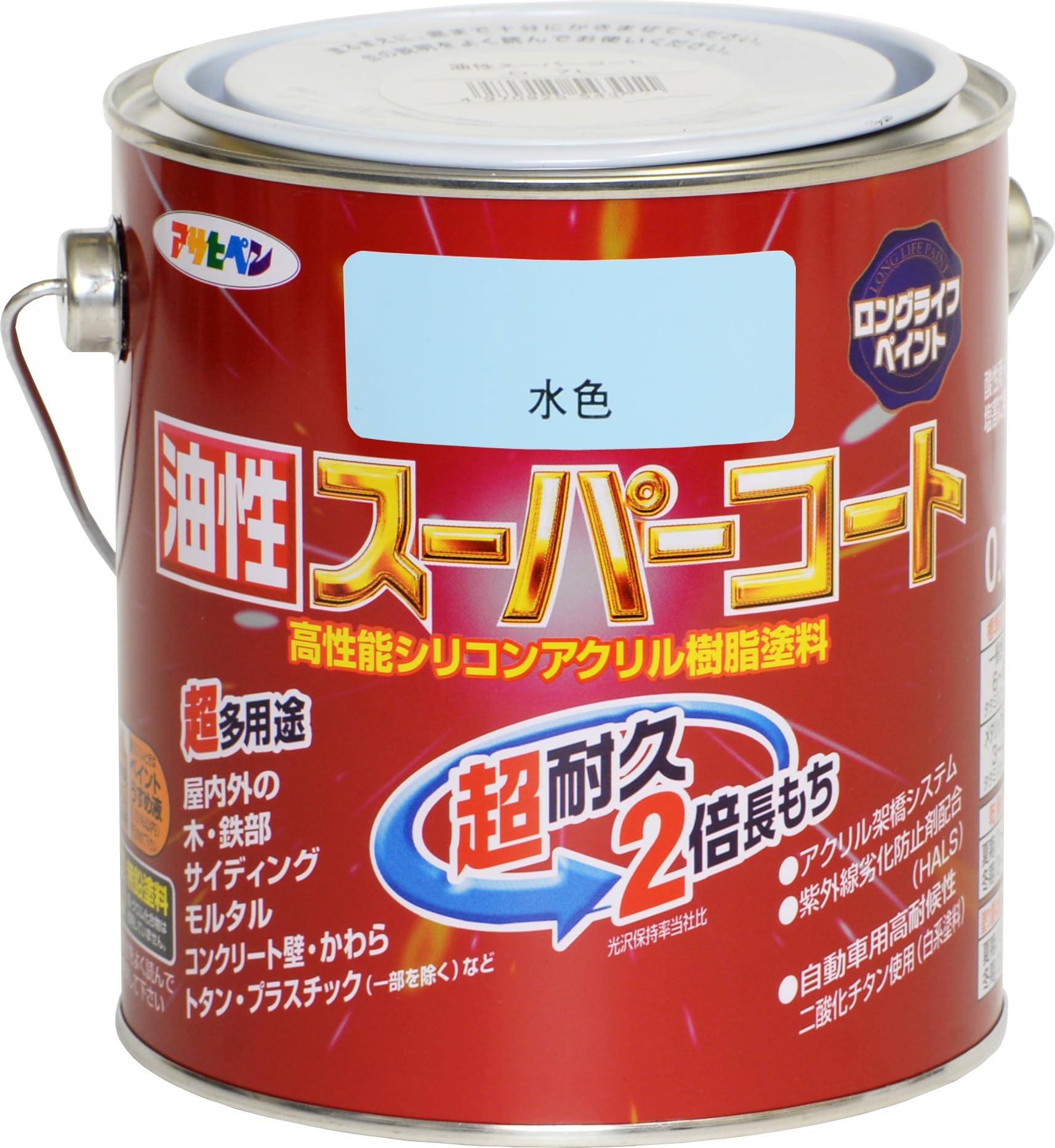 商品情報商品の説明乾燥時間:夏期/1~2時間 冬期/3~5時間 ●塗り重ね時間の目安: 夏期/1日以上 冬期/2日以上 光沢:ツヤあり/ツヤ消し 下処理方法:■塗る面の汚れやワックスを取り除き、油分はペイントうすめ液でふき取ります。 ■やむ...
