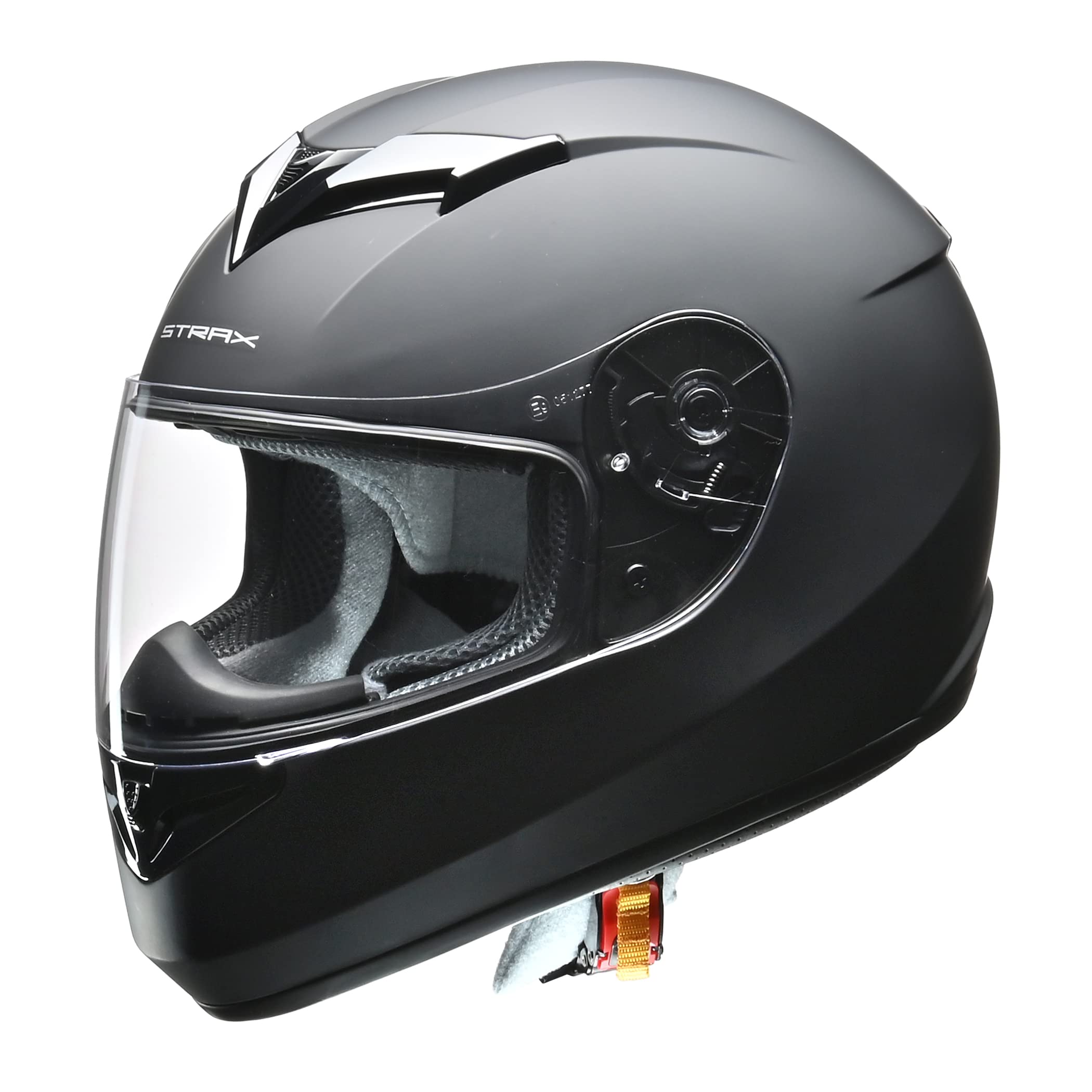 商品情報商品の説明商品紹介 STRAX SF-12 フルフェイスヘルメット ホルダーレスシールドを採用し、スタンダードなフルフェイスヘルメット 無駄のないシンプルな帽体形状に加え、ホルダーレスシールドを採用し、見た目にも飽きの来ないフルフェ...