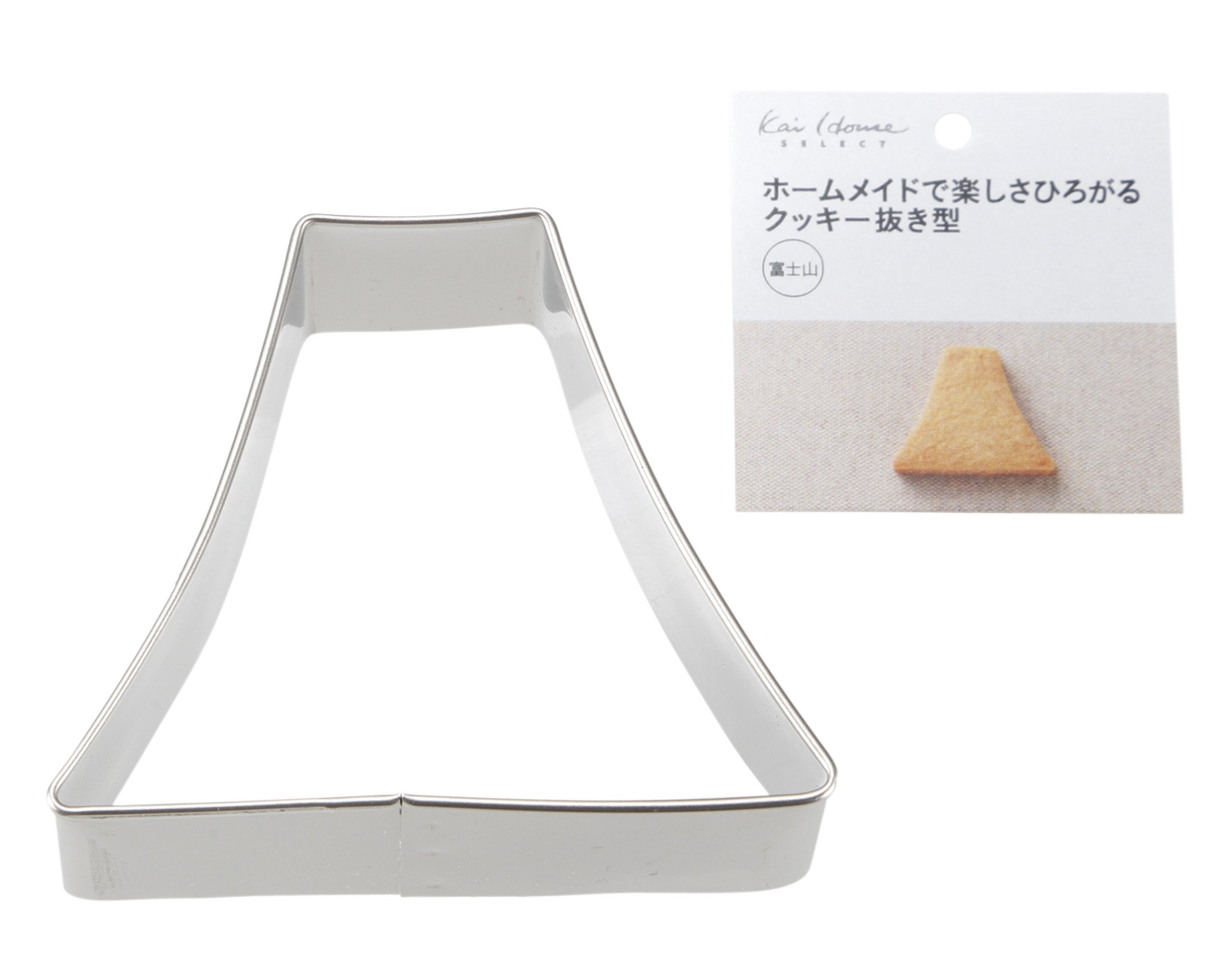 商品情報商品の説明【かんたん! すぐできる! オリジナルスイーツをつくろう!】 楽しさひろがるクッキー抜き型 立派な富士山型! サビにくいステンレス製 自分だけのオリジナルクッキーをつくろう!主な仕様 サイズ:5.7x4.6x2.6cmbr...