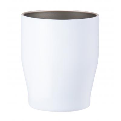 真空ステンレスカラータンブラー350ml（ホワイト）（@399円税別 80個単位 メーカー直送品） 累計販売数10万個突破！ スタイリッシュな真空ステンレスタンブラー、 保温・保冷で快適に 真空二重構造で保温・保冷に優れたタンブラー。 清潔...