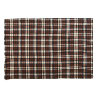 クラシカル大判ブランケット（@499円税別 28個単位 メーカー直送品） 見た目にも暖かいトラディショナルな タータンチェック柄のブランケット ゆったり大判サイズ リラックスタイムに肩から羽織ったりもできる大きめサイズ。 チェック柄は使う人...