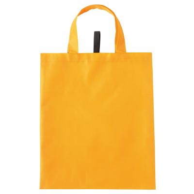 Ecolor　クルっとまとめるA4バッグ（イエロー）（@99円税別 300個単位 メーカー直送品） 展示会や説明会にも最適なA4サイズ 軽量かつコンパクトに持ち歩きができます 環境（“E”nvironment)に配慮する社会が常識になる生活...