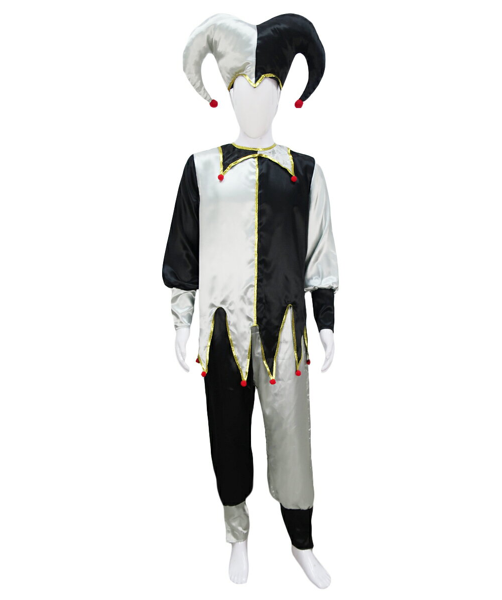 商品詳細 品番　JCP-165商品　コスチーム 　コスプレ衣装 性別　成人　男性 スタイル・カラー　Evil Jester Cosplay Costume サイズ　S/M/L/XL セット内容　画像をご参照ください。 コメント　　・ご購入前...