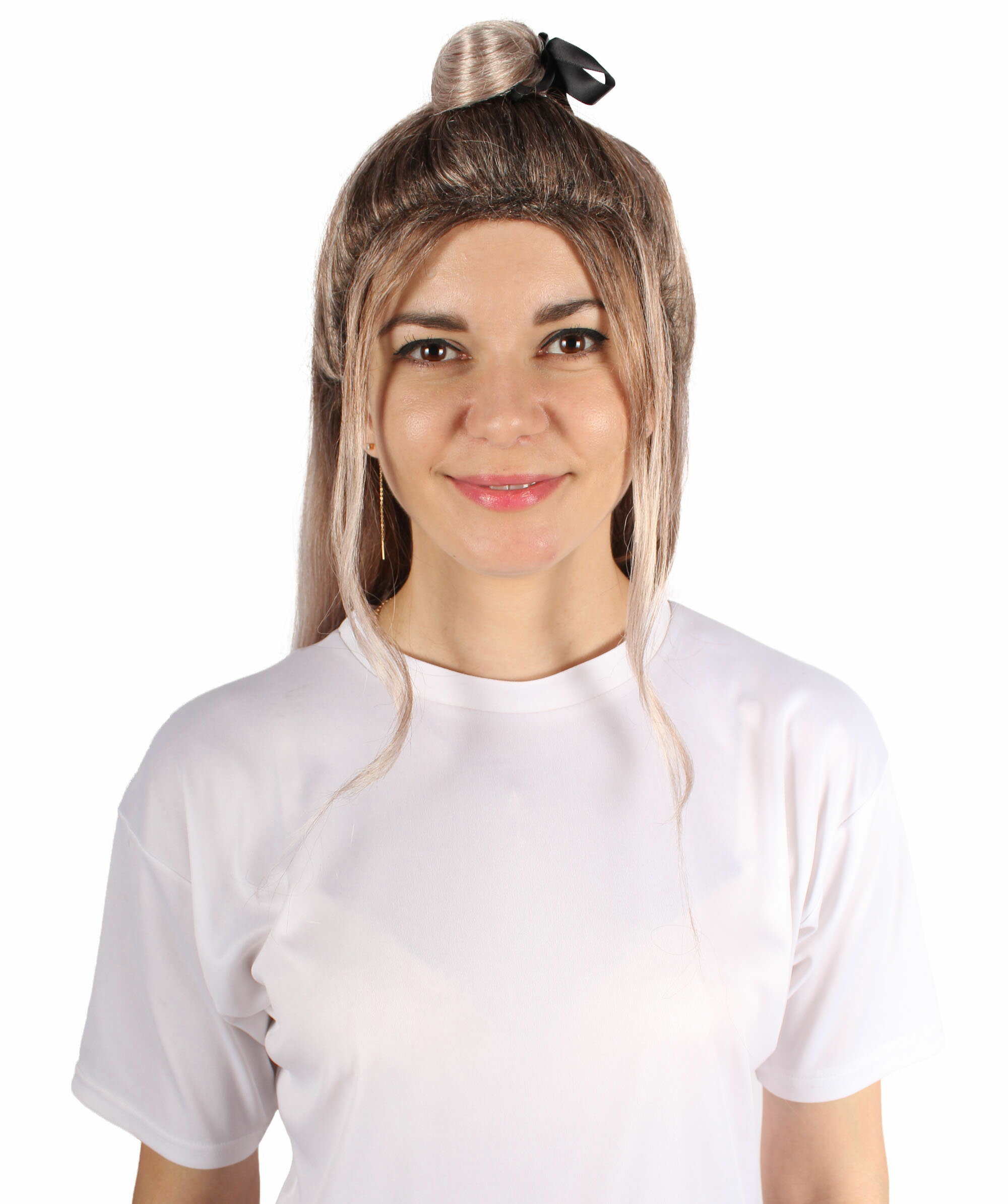 商品詳細 品番　H-5828 スタイル　ハロウィン/パーティーウィッグ タイプ　フルウィッグ 素材　日本製高級ファイバー（非耐熱） モデル着用カラー　画像をご参照ください コメント 　 　　・パーティーウィッグは大人と子供サイズのみ選択可能...