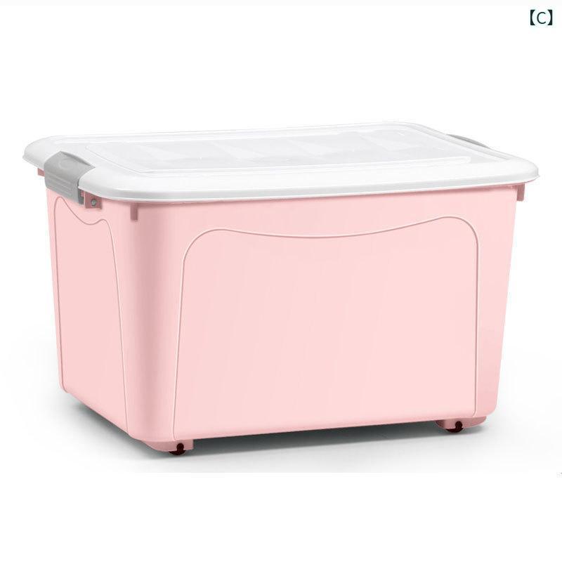 カテゴリ: 収納箱素材: プラスチック(PP)滑車: 有り折りたたみ: 不可手提げ: 不可柄: 無地色: グレー, ブルー, ピンクサイズ: 23*17*9.5cm, 29*21*14cm, 34*24.5*16cm, 39*29*18cm...