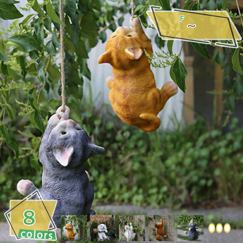 メイン素材：レジン【商品名】： ガーデン吊り下げ装飾置物【サイズ】すべて手作業にて採寸を行っておりますので、 若干の誤差が生じる場合があります。予めご了承下さいませ。材質：樹脂（ポリレジン）。商品写真はできる限り実物の色に近づけるよう加工し...