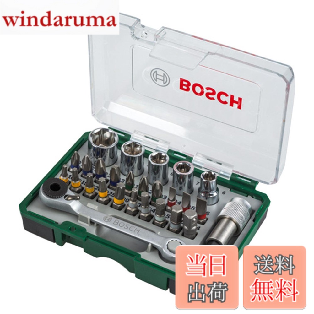商品情報 商品の説明 ●ブランド名:ボッシュ ●品目:マルチドライバー&amp;ソケットセット ●セット内容:フィリップス+No1,2,3 ・ポジドライブNo1,2,3 ・マイナスNo4,5,6 ・トルクス10,15,20,25,30・六角...