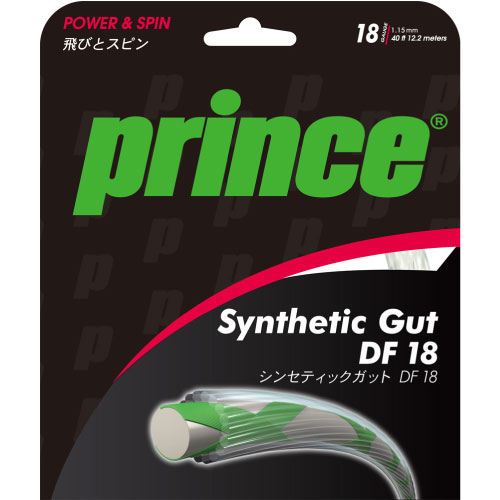 メーカープリンス 品名シンセティックガット DF 18 ゲージ1.15mm タイプナイロン(モノ) 長さ12.2m カラーホワイト優れたパワーとシャープな打球感を持ち併せたオールラウンドモノフィラメントストリングス。デュラフレックスファイバ...