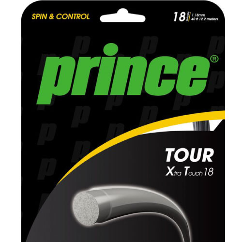 メーカープリンス 品名ツアー XT ゲージ1.18mm タイプポリエステル 長さ12.2m カラーブラック 説明パワーとタッチ感に優れた超極細ゲージのポリエステル。 エラスティックサーモポリで作られた超極細ゲージのポリエステル。細ゲージによ...