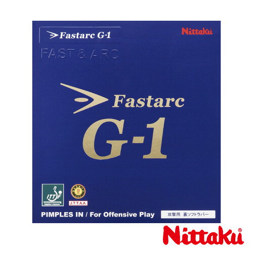 メーカーニッタク 品名ファスターク G-1 品番NR-8702 カラー20:レッド71:ブラック 原産国ドイツ 特徴性能:スポンジ付(スピード15.50、スピン12.50) 商品説明NEW TECHNOLOGYで威力満点。スピンドライブ重視...