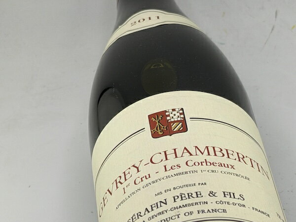 2011年は生産量が半減したために非常に貴重！ 推薦グラス セラファン・ペール・エ・フィス / ジェヴレ・シャンベルタン・プルミエ・クリュ・レ・コルボー [2011] Serafin Pere & Fils / Gevrey-Chamber...