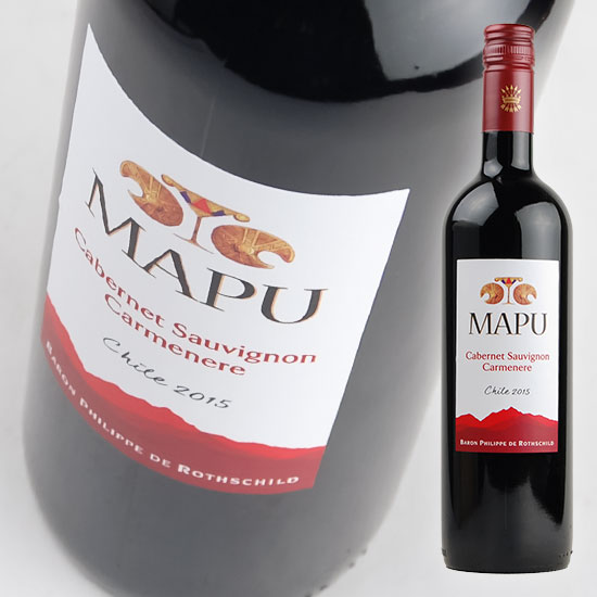 アンデスから流れてきた何千年にもわたる堆積物や石に覆われた土壌で育つスパイシーで力強い味わいが特徴的。ボルドーの1級シャトー・ムートンがチリで造る自信作。丸みのあるタンニンと、爽やかな果実の風味が特徴のお手ごろワイン。 色・タイプ 赤／ミデ...