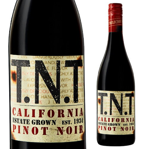 ほのかに果実の甘みを感じるルビー色のピノ・ノワールで、クローブのようなスパイス香があり、ブラックチェリーや黒スグリのフレーバー、そしてフィニッシュには微かに杉やバニラが香ります。英字表記T.N.T Pinot Noir Estate Gro...