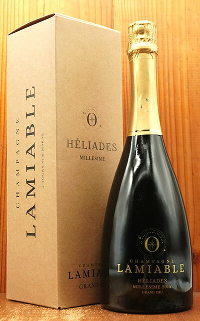 タイプ白・辛口・シャンパーニュ 生産年2015 生産者J.P.ラミアブル 生産地フランス/シャンパーニュ/ AOCミレジム・グラン・クリュ・シャンパーニュ 品種/セパージュ アッサンブラージュシャルドネ80%、ピノ・ノワール20% 内容量7...