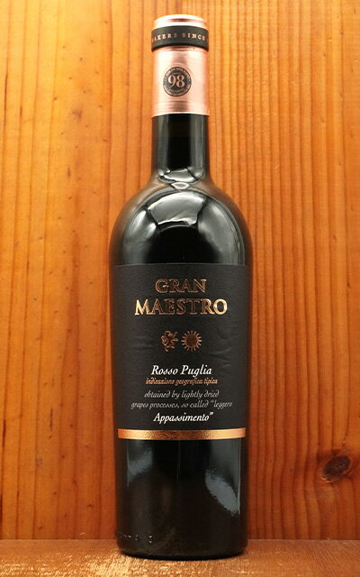 タイプ赤ワイン・辛口 フルボディ テイストフルボディ 生産年2023 生産者マエストロ(チェーロ・エ・テッラ社) 生産地イタリア/プーリア/IGTロッソ・プーリア 品種/セパージュ アッサンブラージュサンジョヴェーゼ種85％、プリミティーヴ...