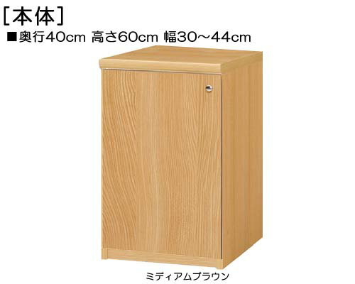 商品仕様 ■タイプ：　扉付 タフ棚板（棚板厚さ2.5cm）タイプ 片開き(左開き/右開き) ■棚板耐荷重：　15Kg ■外寸：　奥行40cm×高さ60cm×幅30〜44cm　（幅は1cm単位でオーダーできます） ■外寸（幅）：　 30cm ...