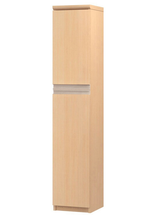 商品仕様 ■タイプ：　扉付 標準棚板（棚板厚さ1.7cm）タイプ 上下共片開き(左開き/右開き) ■棚板耐荷重：　10Kg ■外寸：　奥行46cm×高さ149．9cm×幅25〜29cm　（幅は1cm単位でオーダーできます） ■外寸（幅）：　...