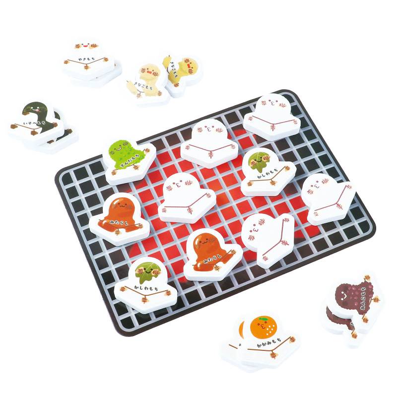 商品の説明 ⇒ 他のクラフト工作用品を見る 商品説明：楽しく遊んで上手につかむ！おもちの絵あわせゲーム！かわいいおもちピースをめくってそろえる絵あわせ遊びと、おはしでつまんで積み上げるバランス遊びが1つで楽しめる知育ゲームです。遊びながら自...