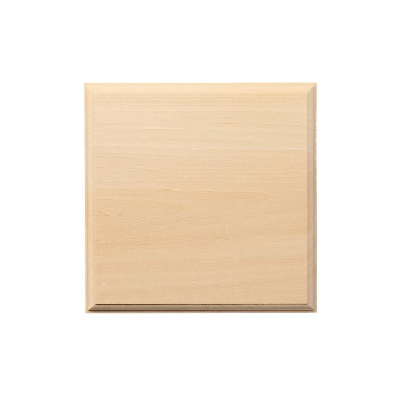 商品の説明 ⇒ 他のクラフト工作用品を見る 商品説明：初心者でも扱いやすい！木製正方形プラーク！木目が美しく加工しやすいしな材を使用した正方形プラークです。作品を引き立てるシンプルなデザインで初心者から上級者まで扱いやすいクラフト素材です。...