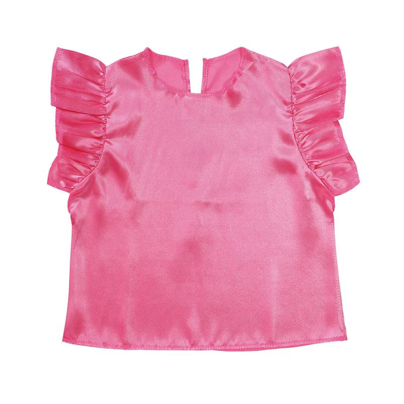 商品の説明 ⇒ 他のシャツを探す 商品説明：光沢サテン×フリル袖でキュートに決まる！フリル袖のサテンシャツ！大人気の衣装ベースシリーズのフリル袖サテンシャツです。光沢感のあるソフトサテン素材で、華やかさと上品さを兼ね備えたデザイン。背中のス...