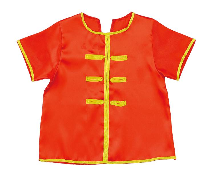 商品の説明 ⇒ 他のクラフト工作用品を見る 商品説明：チャイナ柄のかわいいシャツ！アレンジなしでそのまま使えるお手軽シャツ注意-商品サイズ（単位mm)：200×210mmセット内容：本体×1重量（g）：35材質：ポリエステル包装形態：袋入り...